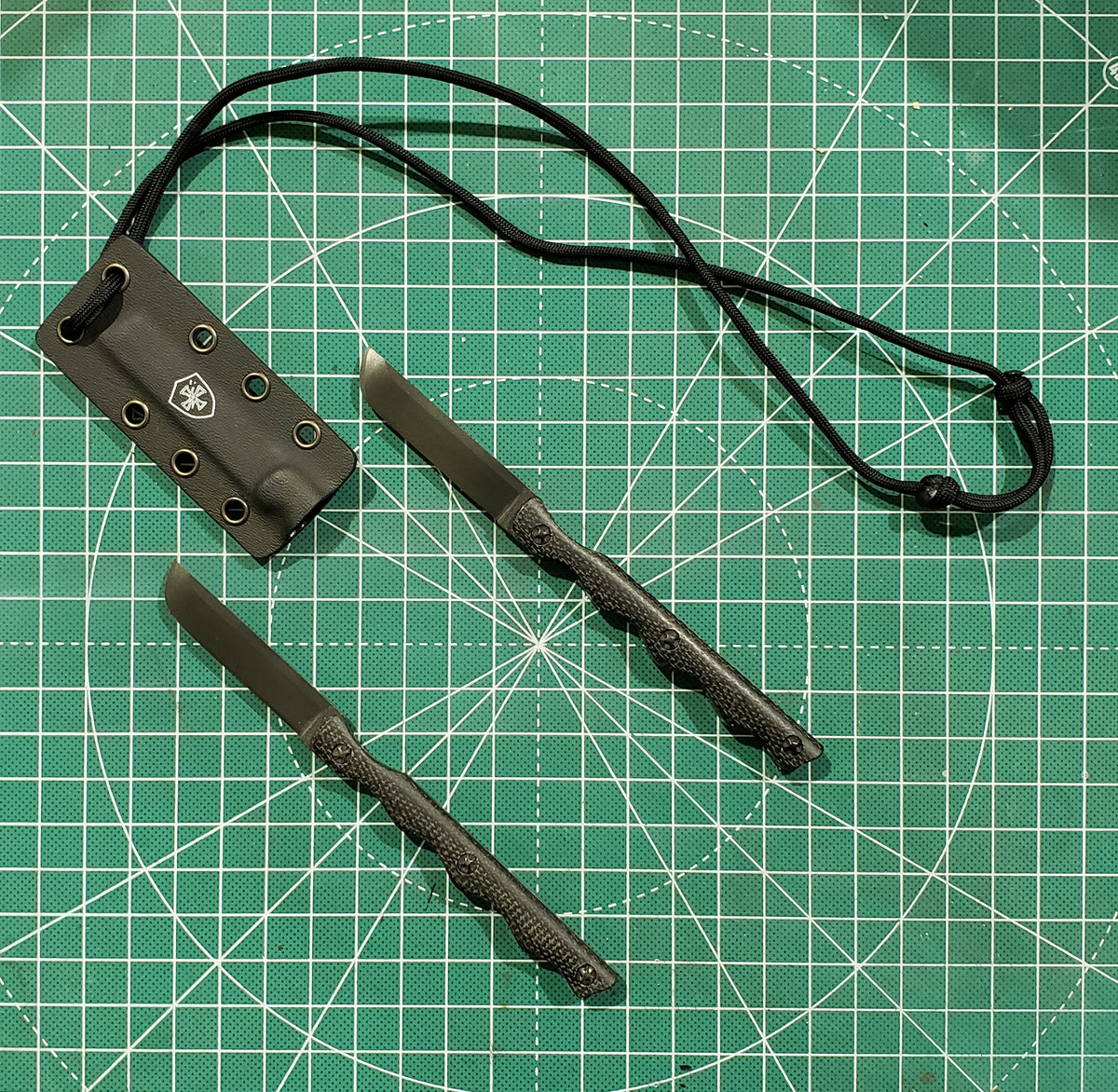 Templar Knife Concept Edition - Choice of Neck Knife with Gunkoted Bla – TK - Big Country ...