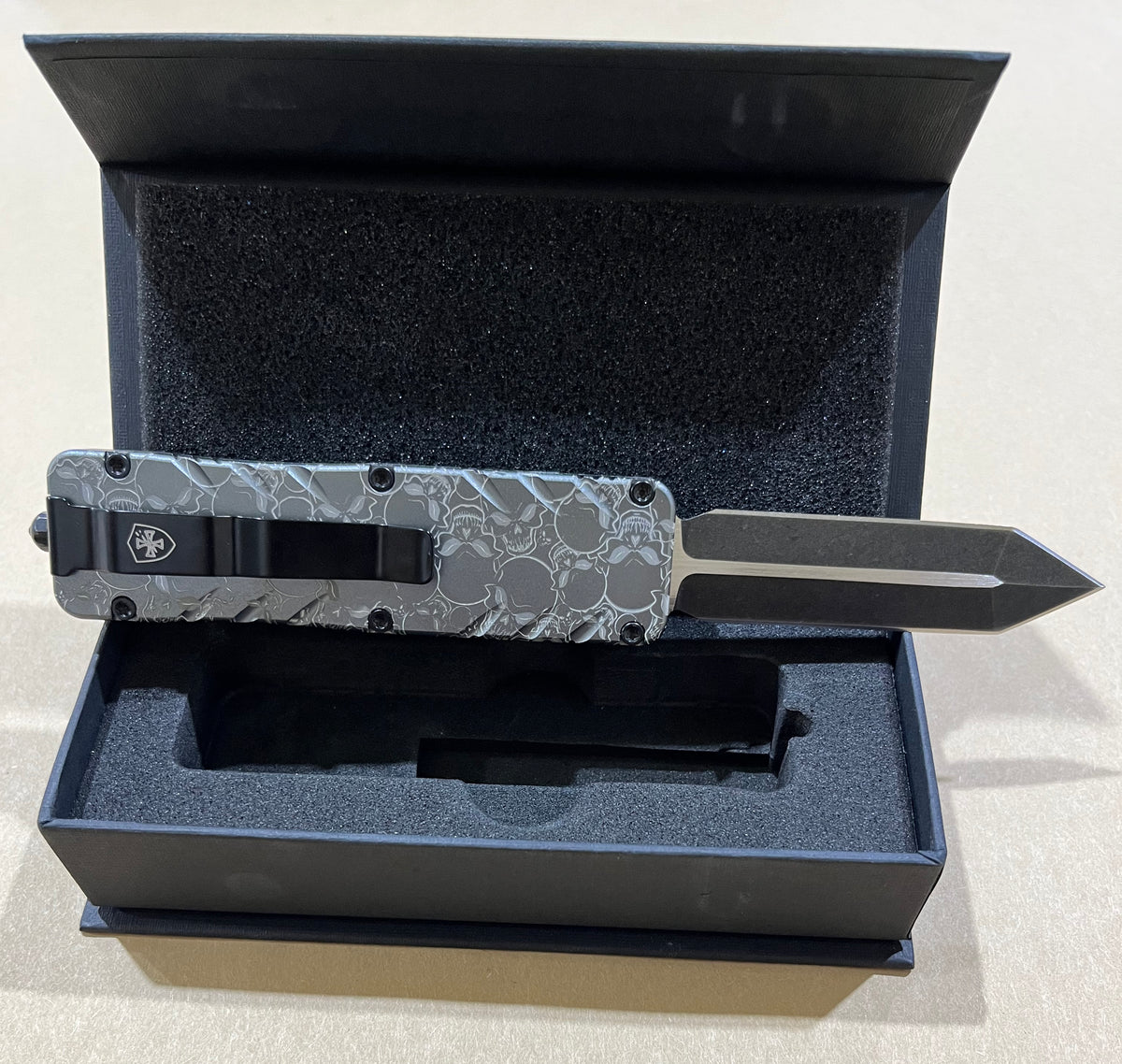 Templar Knife Concept Edition - Sentinel Skull Pattern – TK - Big Country Concepts, LLC,