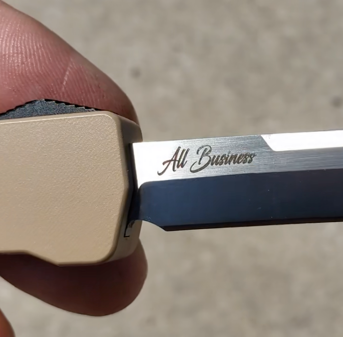 Templar Knife Concept Edition - CALI Legal (Micro) Tan – TK - Big ...